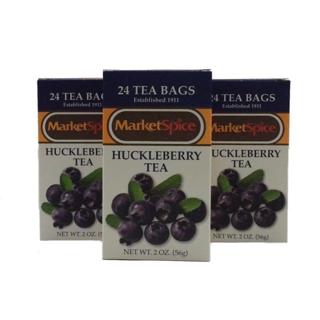 Market Spice Tea - Huckleberry Tea - Best Price: 72 bags (3 boxes ...