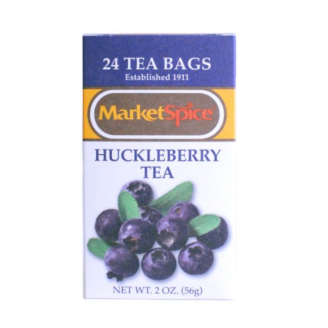 MarketSpice Tea - Huckleberry Tea - 24 bags (1 box) - Pacific Northwest ...
