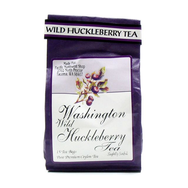 Washington Wild Huckleberry Tea - 1 bag (15 tea bags) - Pacific ...